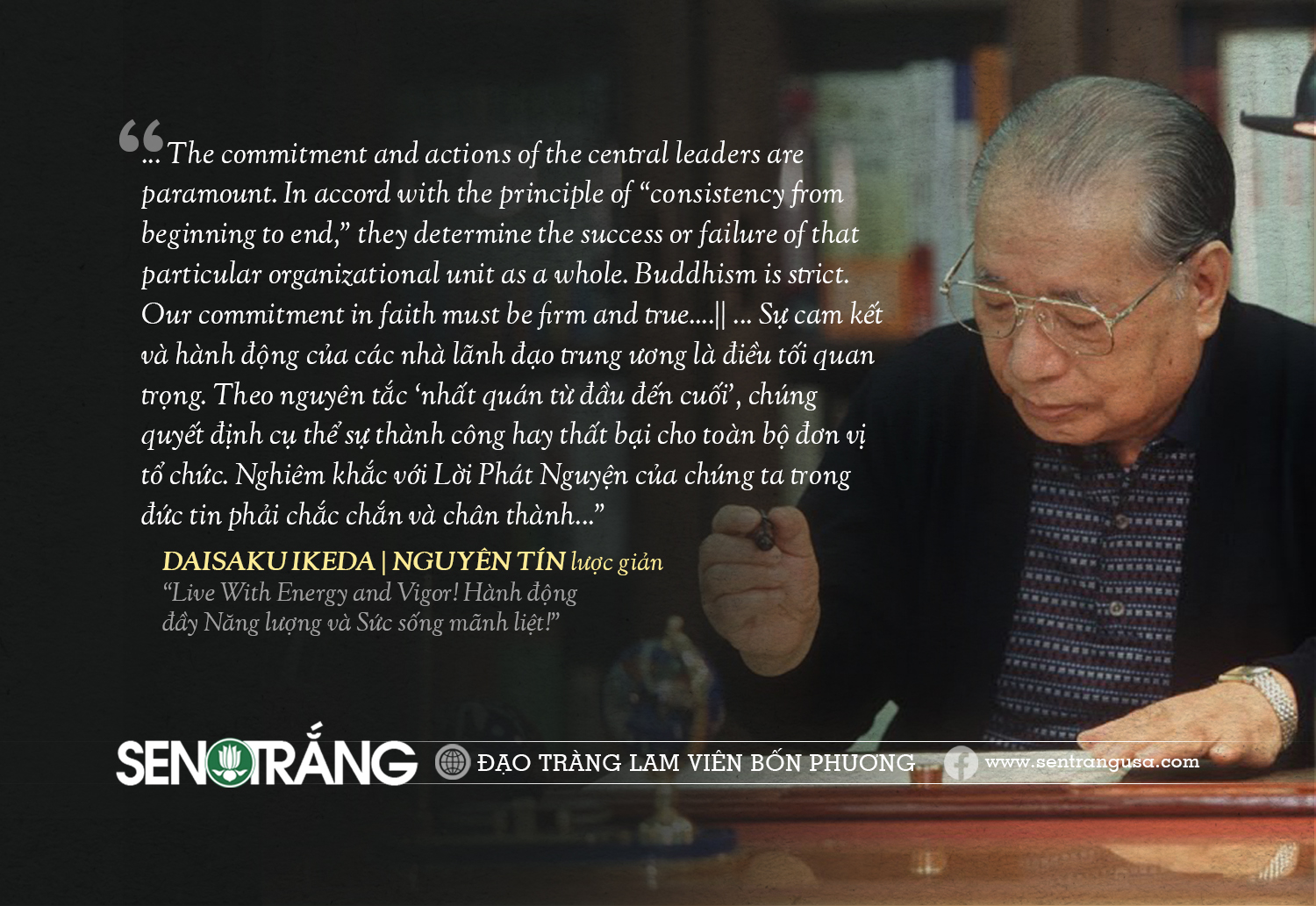 Daisaku Ikeda 5 – Sen Trắng