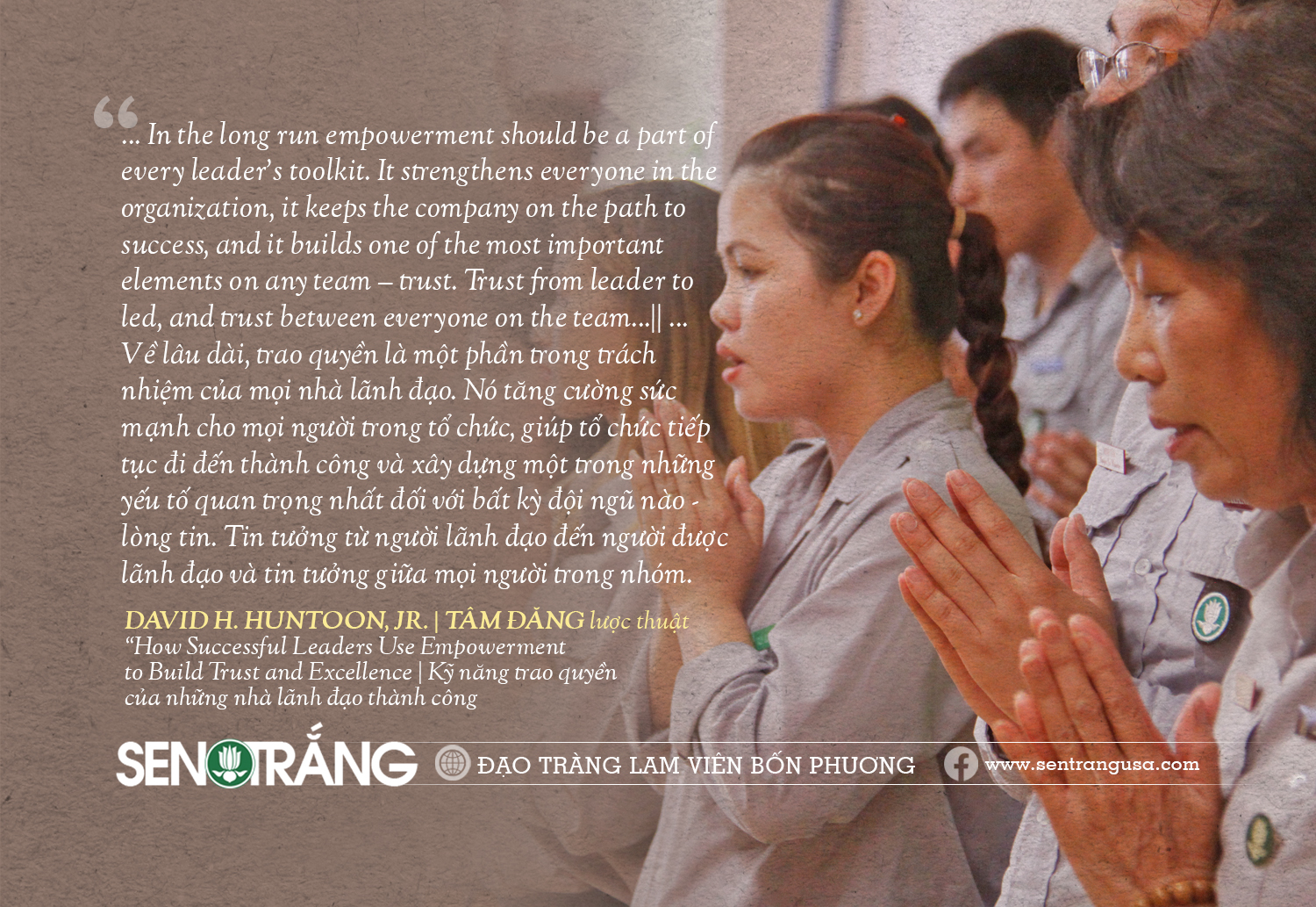 David H. Huntoon – Sen Trắng