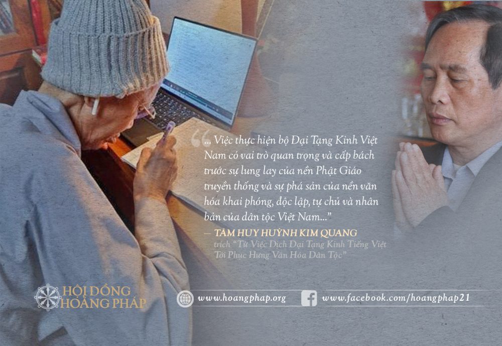 Tâm Huy Huỳnh Kim Quang: Từ Việc Dịch Đại Tạng Kinh Tiếng Việt Tới Phục ...