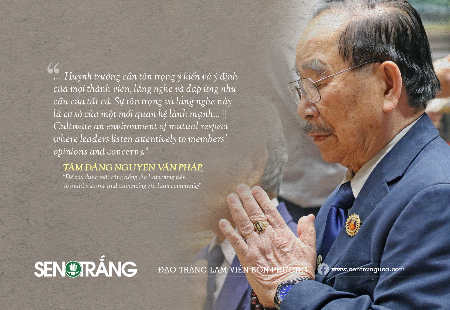 TAM DANG NGUYEN VAN PHAP – TO BUILD – Sen Trắng